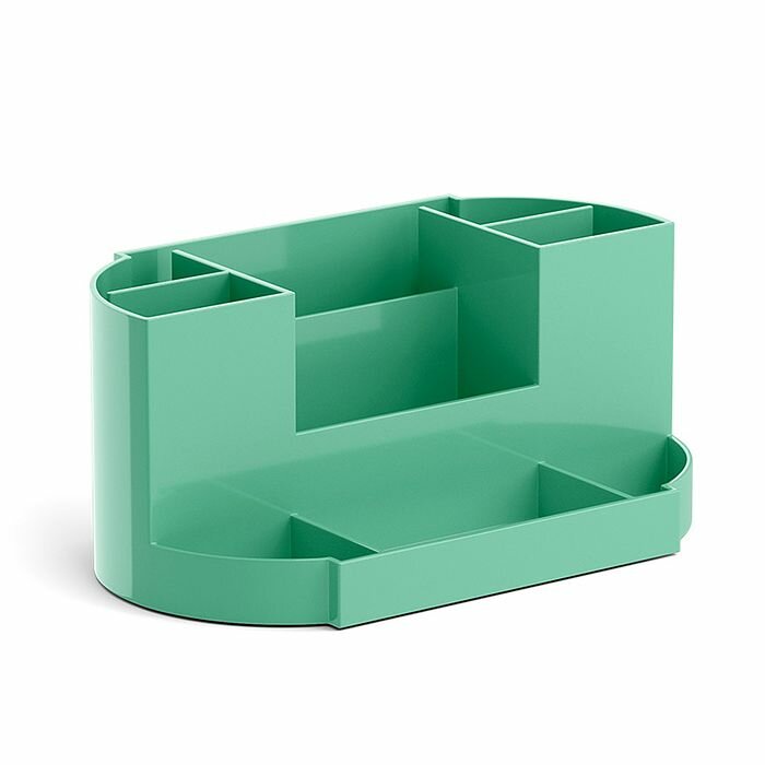 Подставка настольная Erich Krause пластиковая, Victoria, Powder, оливковая