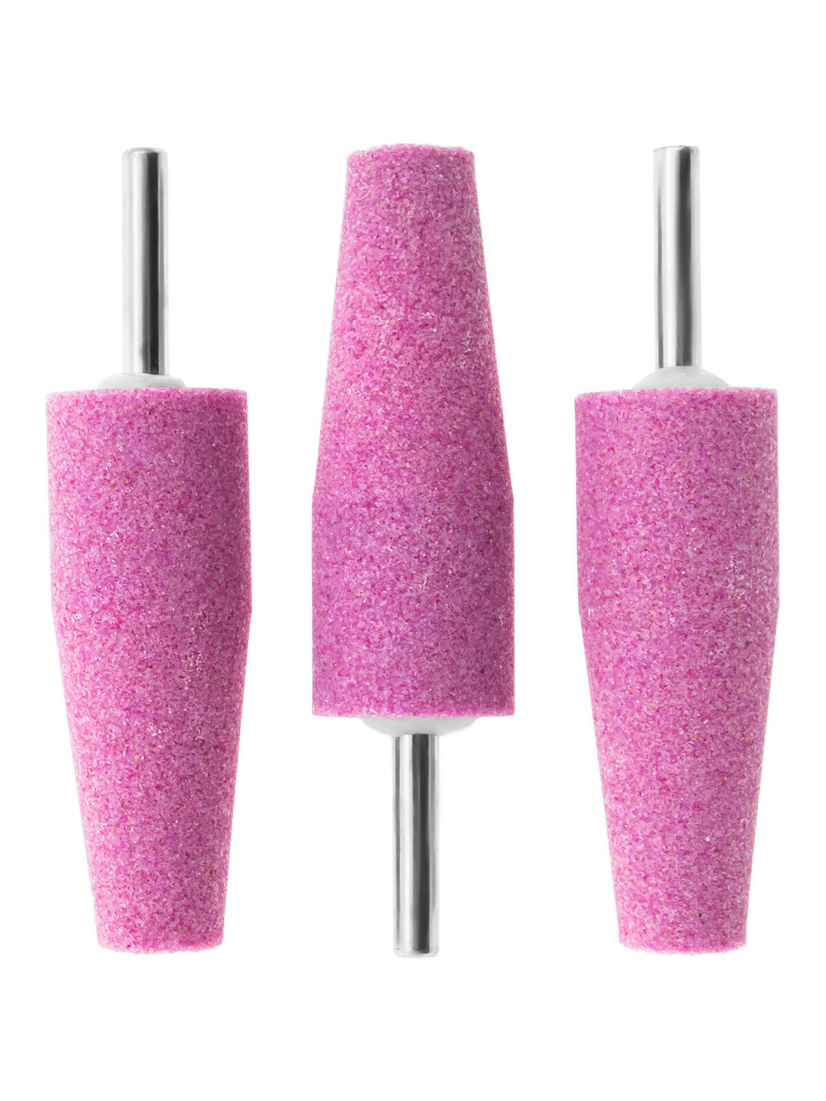 Шарошка абразивная Matrix конус удлин, 25 х 70 мм, хвостовик 6 мм, F46, 3 шт 76000