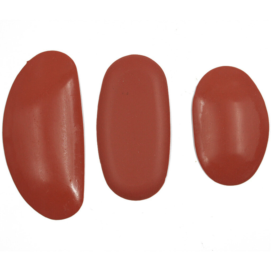 Керамическая глина в ребре, мягкая резина красного цвета для художника, любителя глины, рождественский подарок, 3 размера