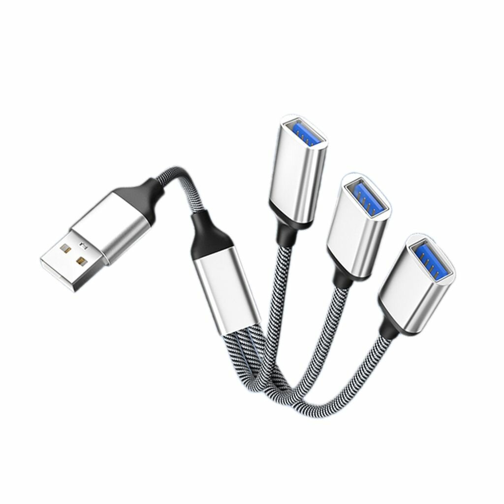 USB Y-разветвитель OTG 3 в 1
