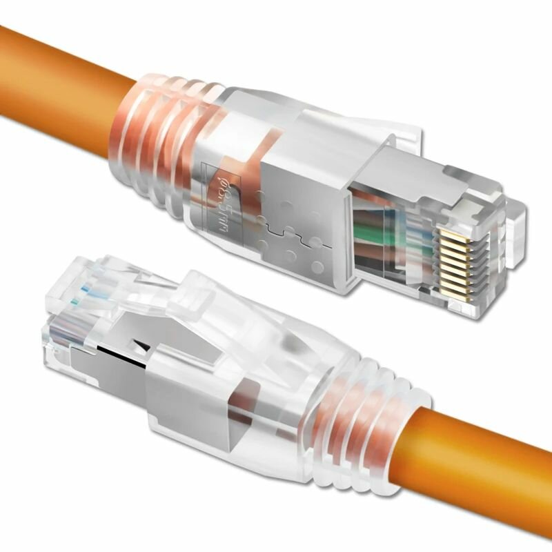 Кабель Ethernet Cat 8 RJ45, высокоскоростной 40 Гбит/с, RJ45 Cat 8, двойной экранированный сетевой кабель LAN для роутера, ноутбука PS4, интернет-кабель