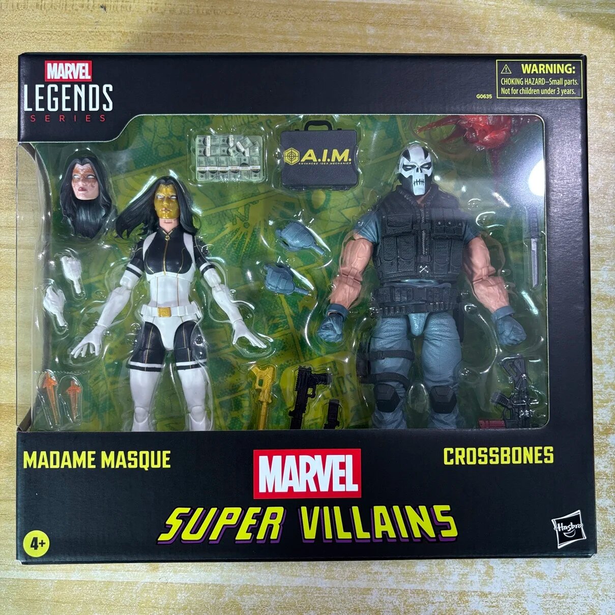 Hasbro Marvel Legends 6" Super Villains Madame Masque Crossbones 2-Pack
