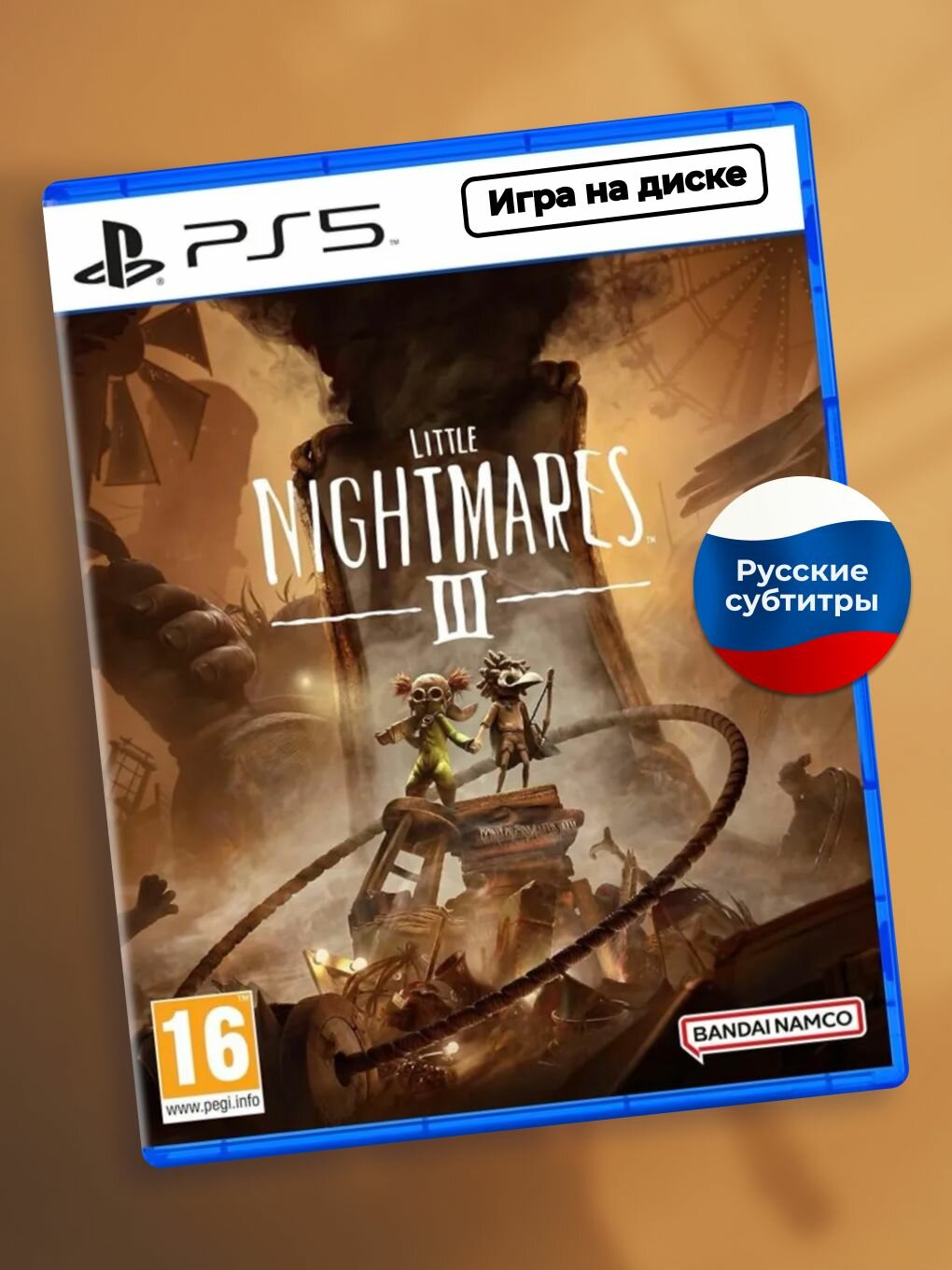 Видеоигра Little Nightmares 3 для PS5 на диске русские субтитры
