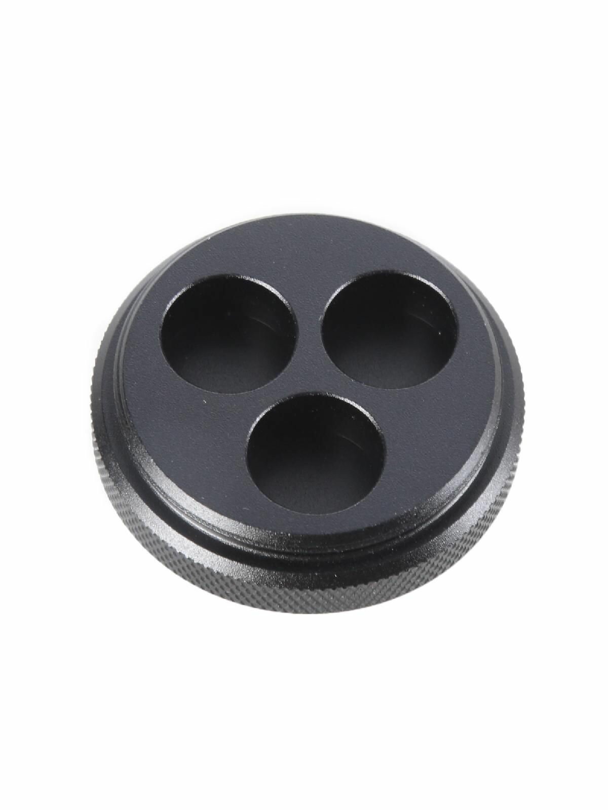 Прочие бильярдные расходники и аксессуары, CP3815-0268H15 маленький кожаный ящик для хранения головок с ручкой и тремя отверстиями-черный