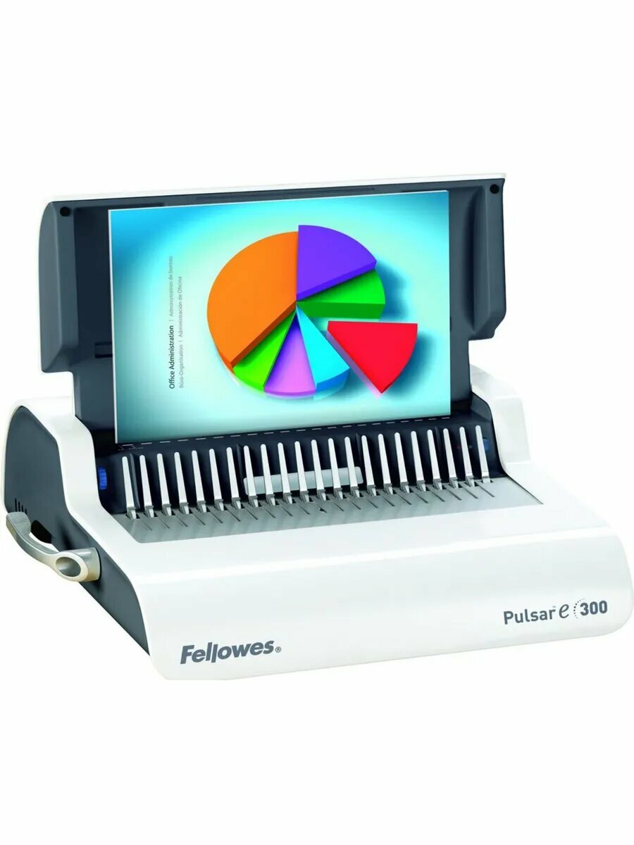 Переплетчик Fellowes Pulsar E (FS-56207) A4/перф.20л. сшив/макс.300л./пластик. пруж. (6-38мм)/электр