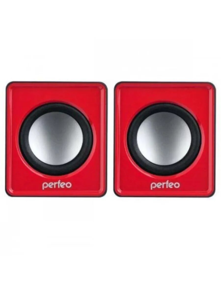 Колонки Wave Red 5128 PF_5128 красный - 2.0, 6 Вт