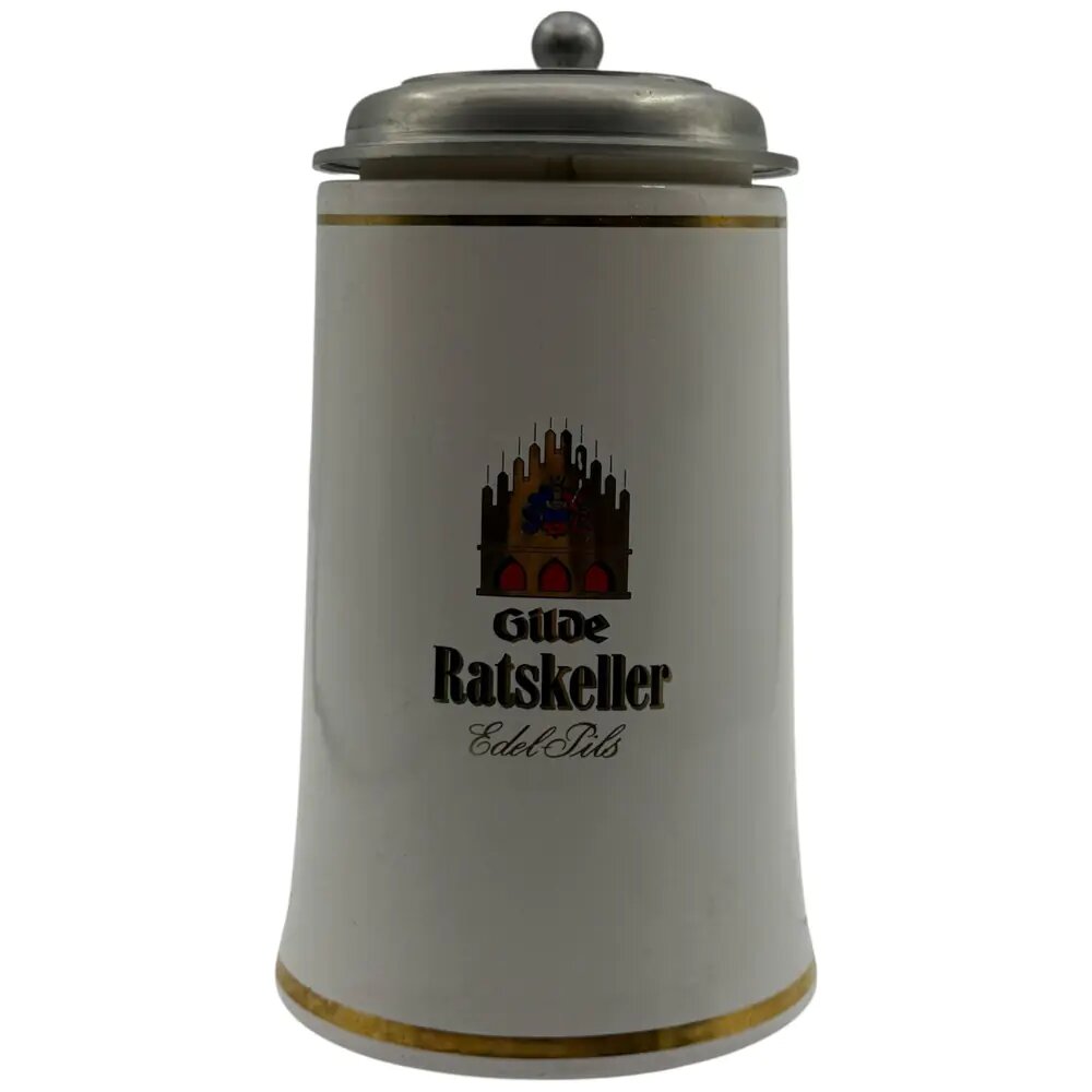 Пивная кружка "Gilde Ratskeller", 0.5 л, 1988 г, Rastal, Германия