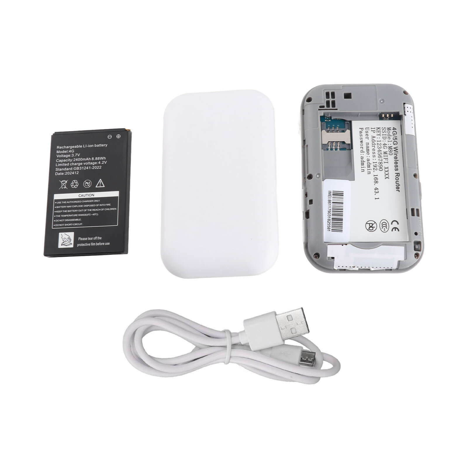 M80 Mobile Wi -Fi Hotspot Многофункциональная подключаем