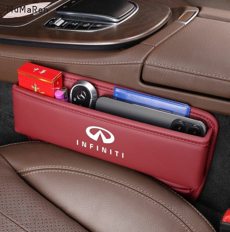 Ящик для хранения автомобильного сиденья, аксессуары для салона автомобиля, подходящие для Infiniti QX50 EX25 Q60 Q70 FX G M FX EX Series QX30 JX35 QX60 QX70 QX80