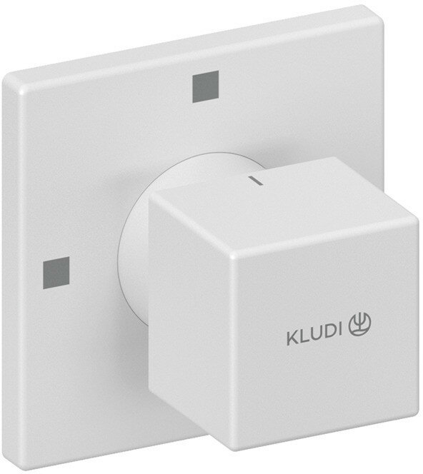 Переключатель на 3 положения KLUDI DECUS 548465375 (белый матовый)