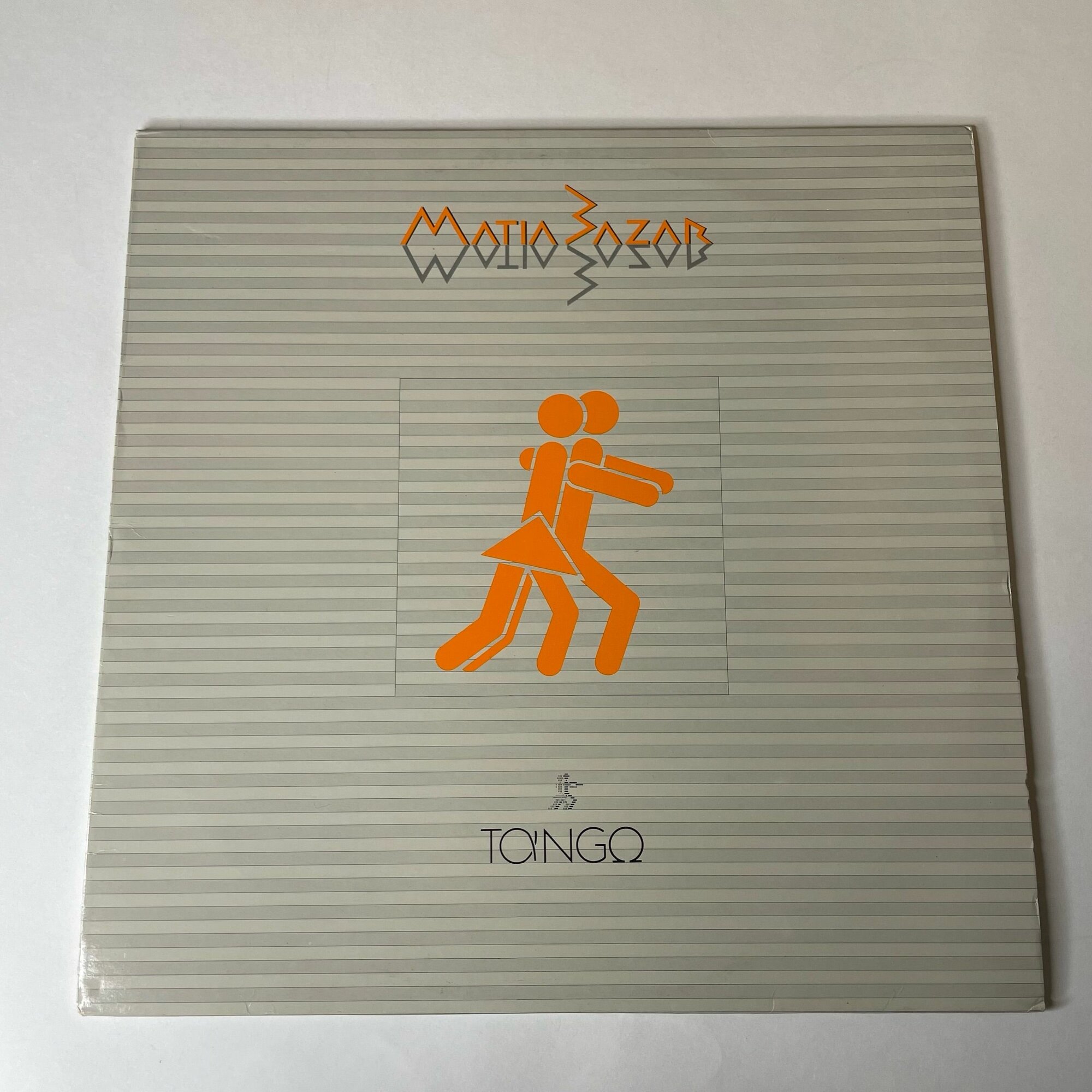 Винтажная виниловая пластинка LP Matia Bazar Tango (Италия 1983) Vacanze Romane