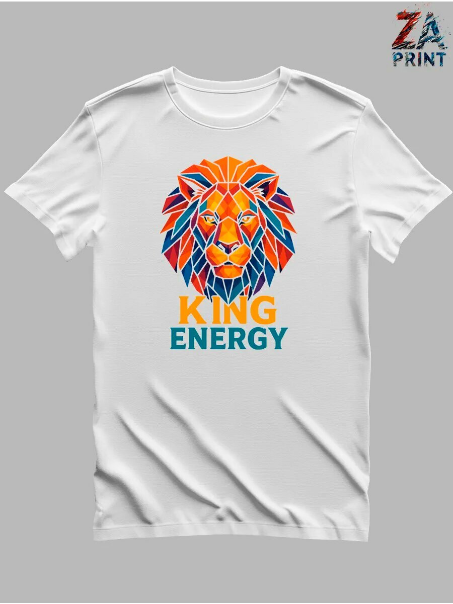 Футболка королевская энергия лев
