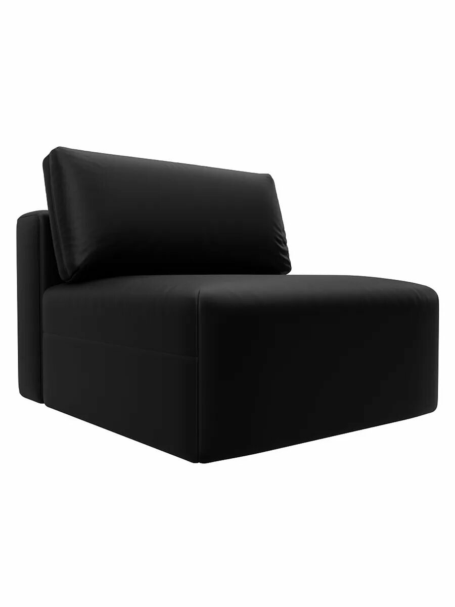 Модуль диван из модульного набора Лего, с ящиком для белья, экокожа