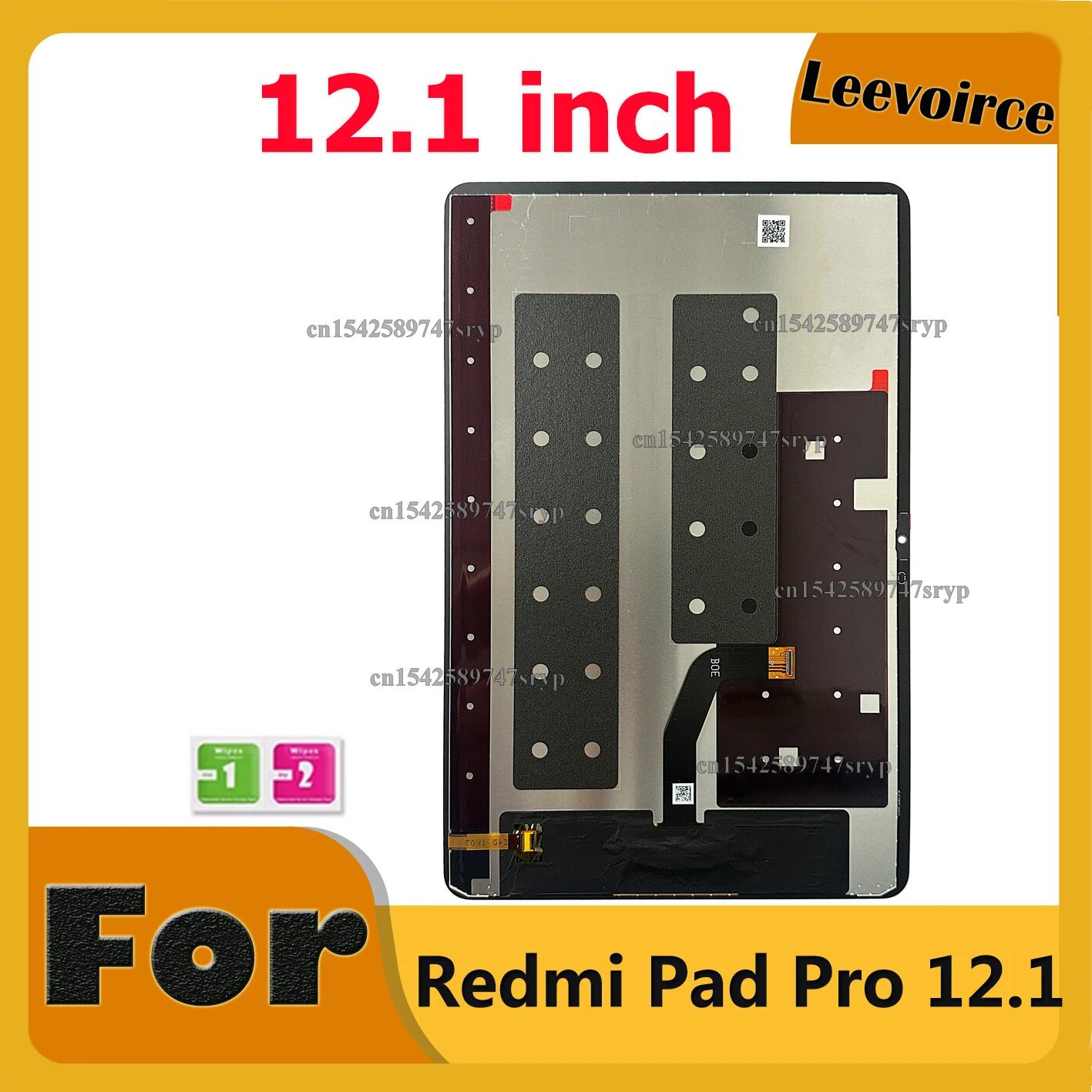 ЖК-планшет YLLMAOO для Xiaomi Redmi Pad Pro, Origi Black