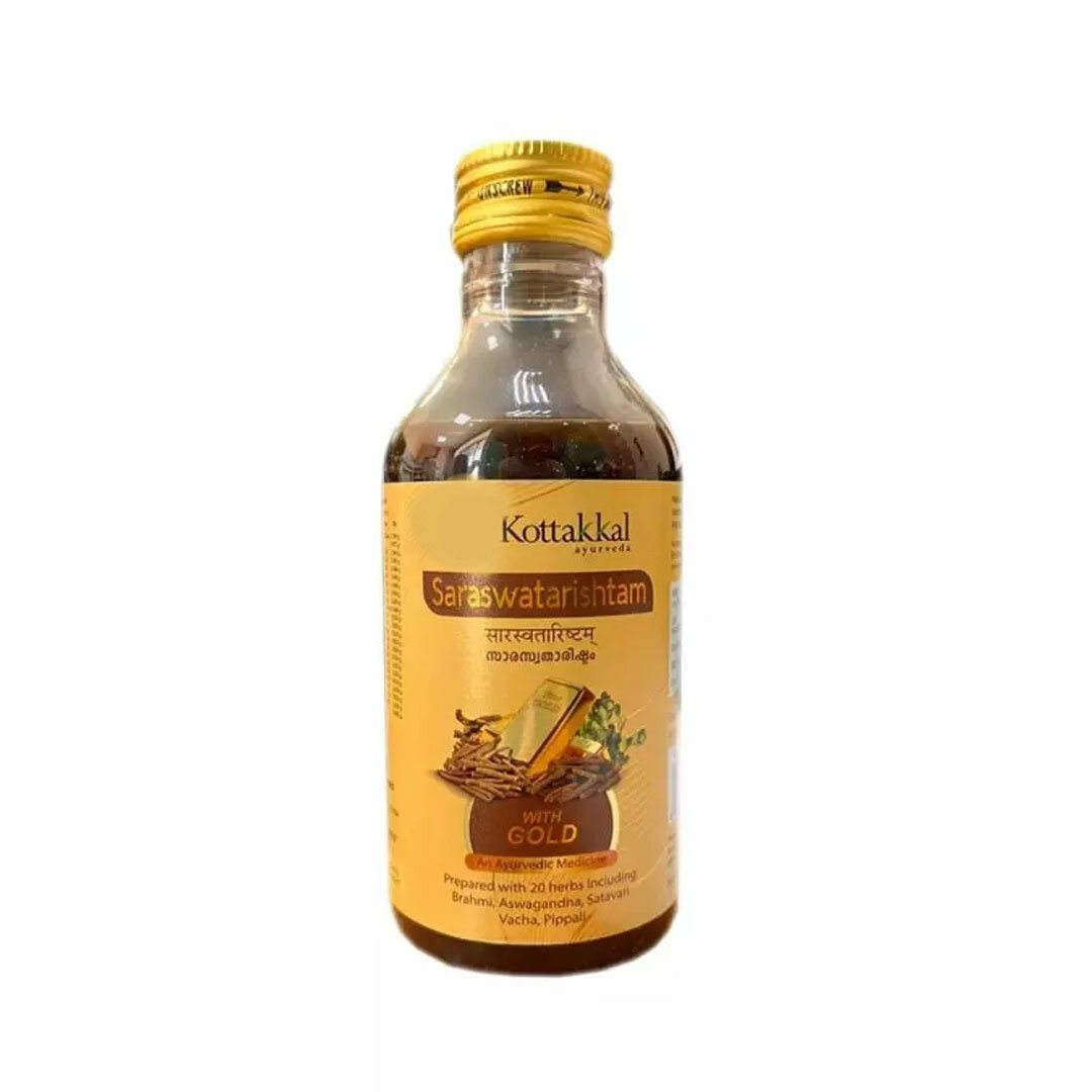 Сарасватариштам Коттаккал / Saraswatharishtam With Gold Kottakkal 200 мл