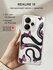 Чехол на Realme 15 / Реалми 15 с принтом "Snake and butterflies 2"