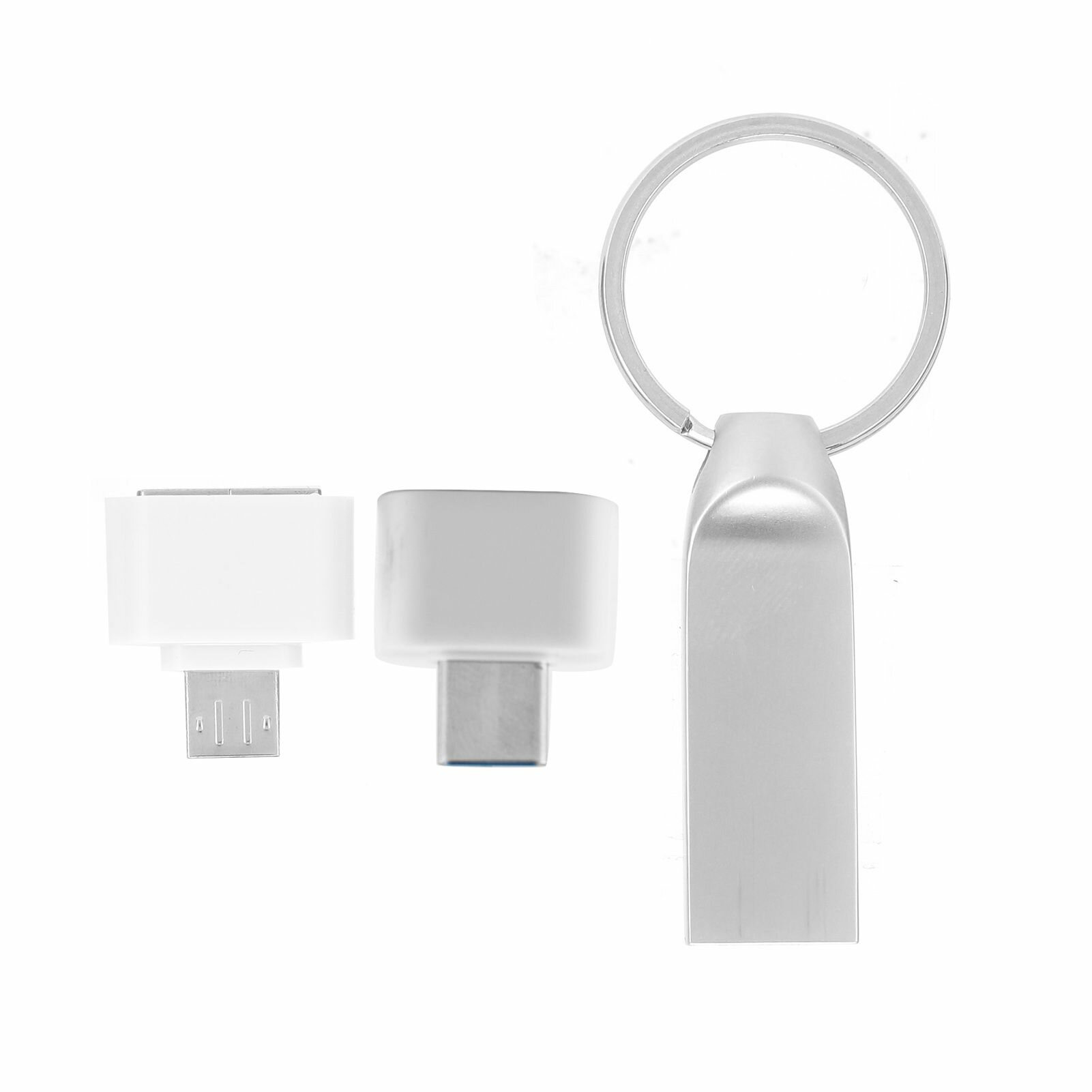 Флешка с пряжкой и OTG-адаптером, HS220, 2 ГБ