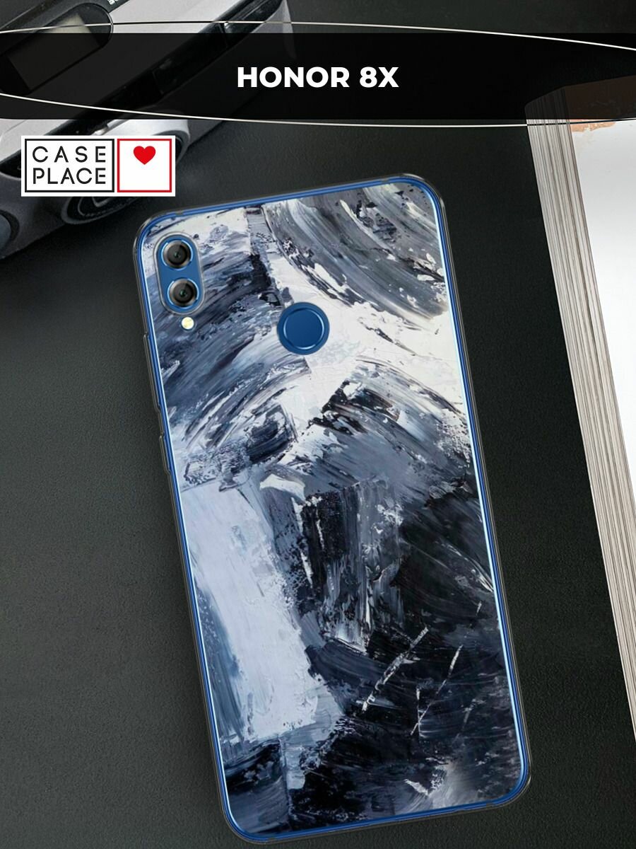 Чехол на Honor 8X / Хонор 8Х с принтом "Абстракция живопись"