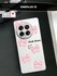 Чехол на OnePlus 13 / Ван Плас 13 с принтом "Pink Bows", прозрачный