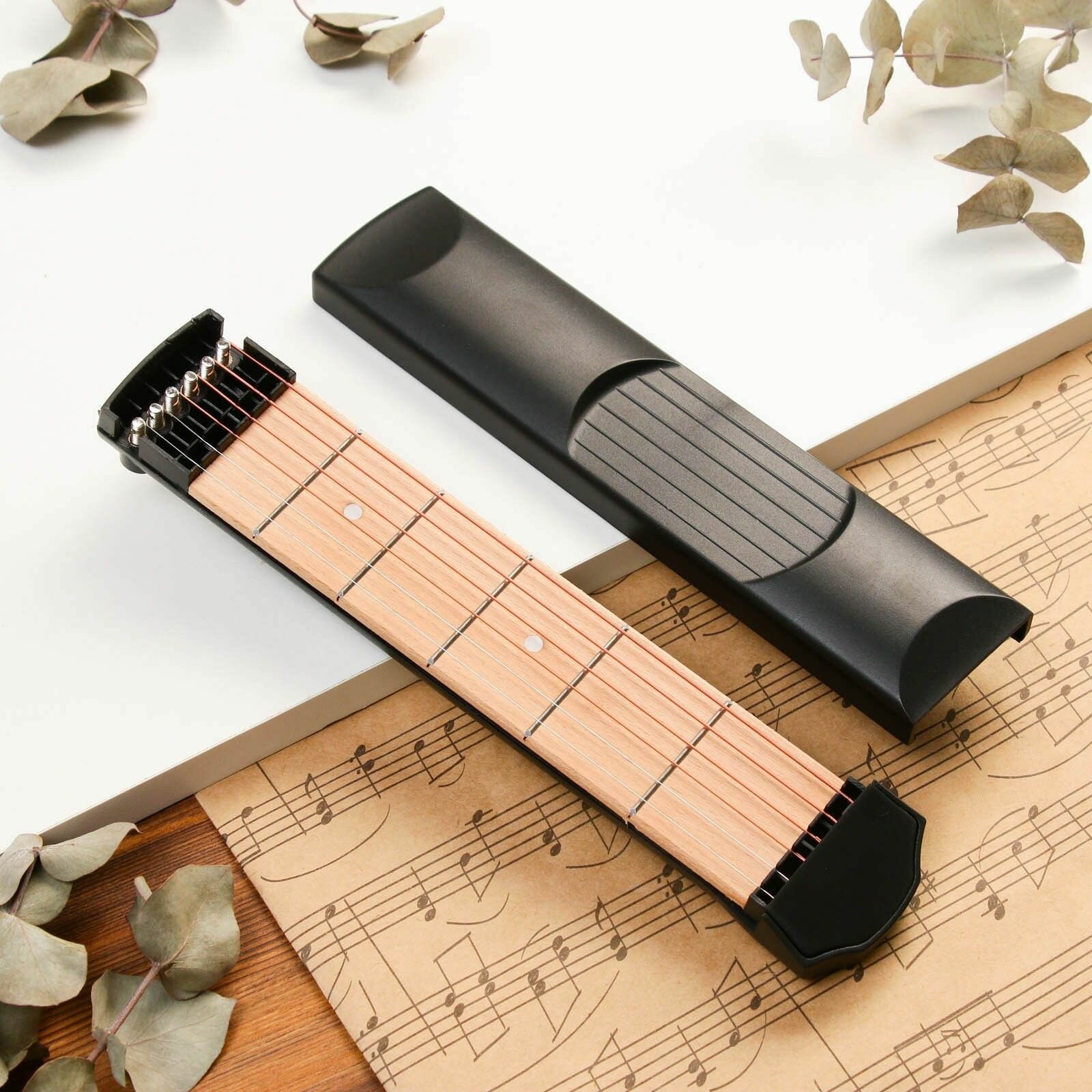 Тренажёр гитариста гриф Music Life, черный, 27 * 6 * 3 см