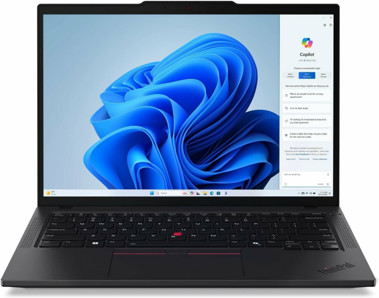 Ноутбук Lenovo ThinkPad T14s Gen 5 Ultra 7 155U, 14", FHD, 16Гб, 512Гб SSD, Graphics, Win 11 Pro,