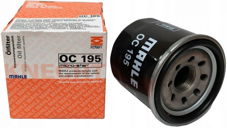 Фильтр масляный opel/nissan/mazda/mitsubishi/kia (knecht/mahle)