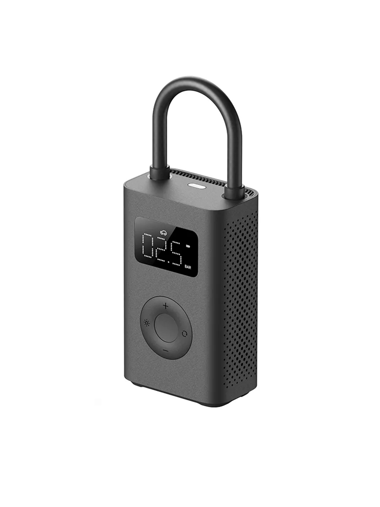 Xiaomi Умный электрический насос компрессор Xiaomi Portable Electric Air Compressor 2 MJCQB06QW BHR7112GL черный