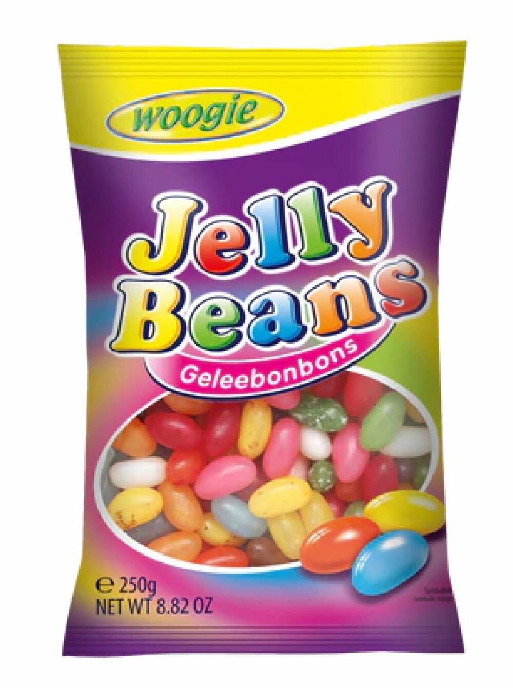 Желейное драже ассорти WOOGIE JELLY BEANS 250 гр. фруктовое (Австрия)