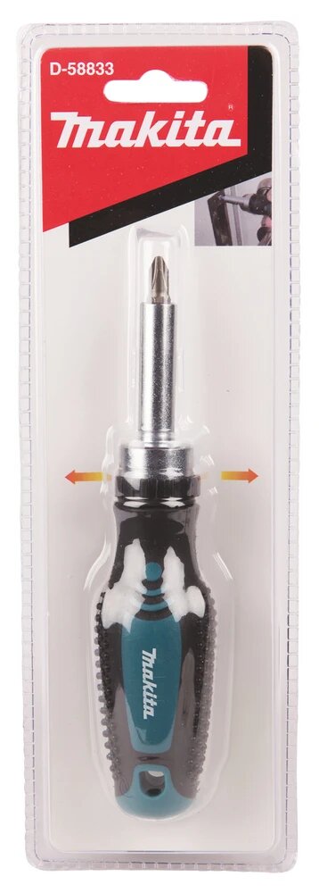 Ручная отвертка+бита PH2 D-58833