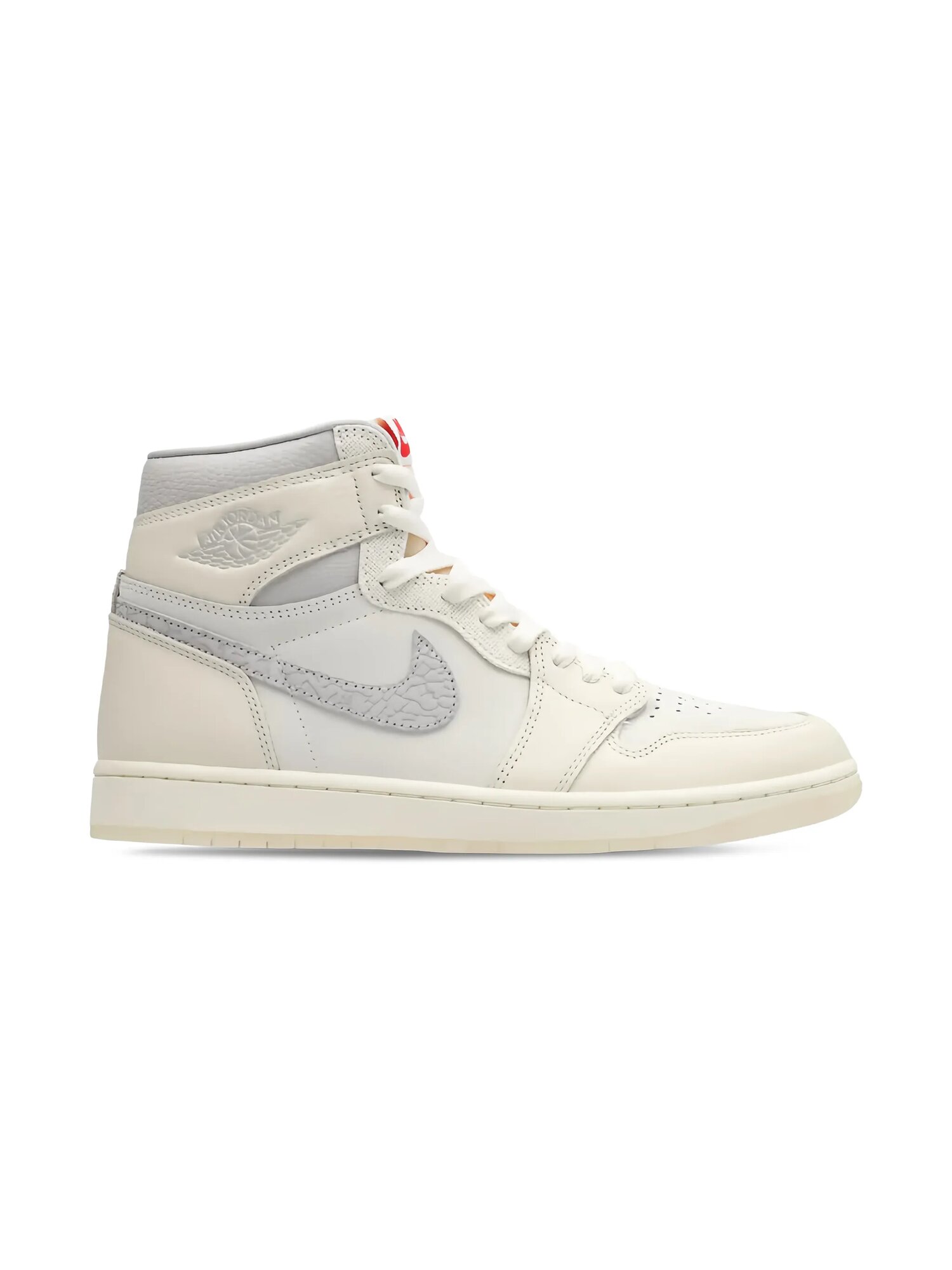 Кроссовки Air Jordan 1 Retro High OG Sail University Red