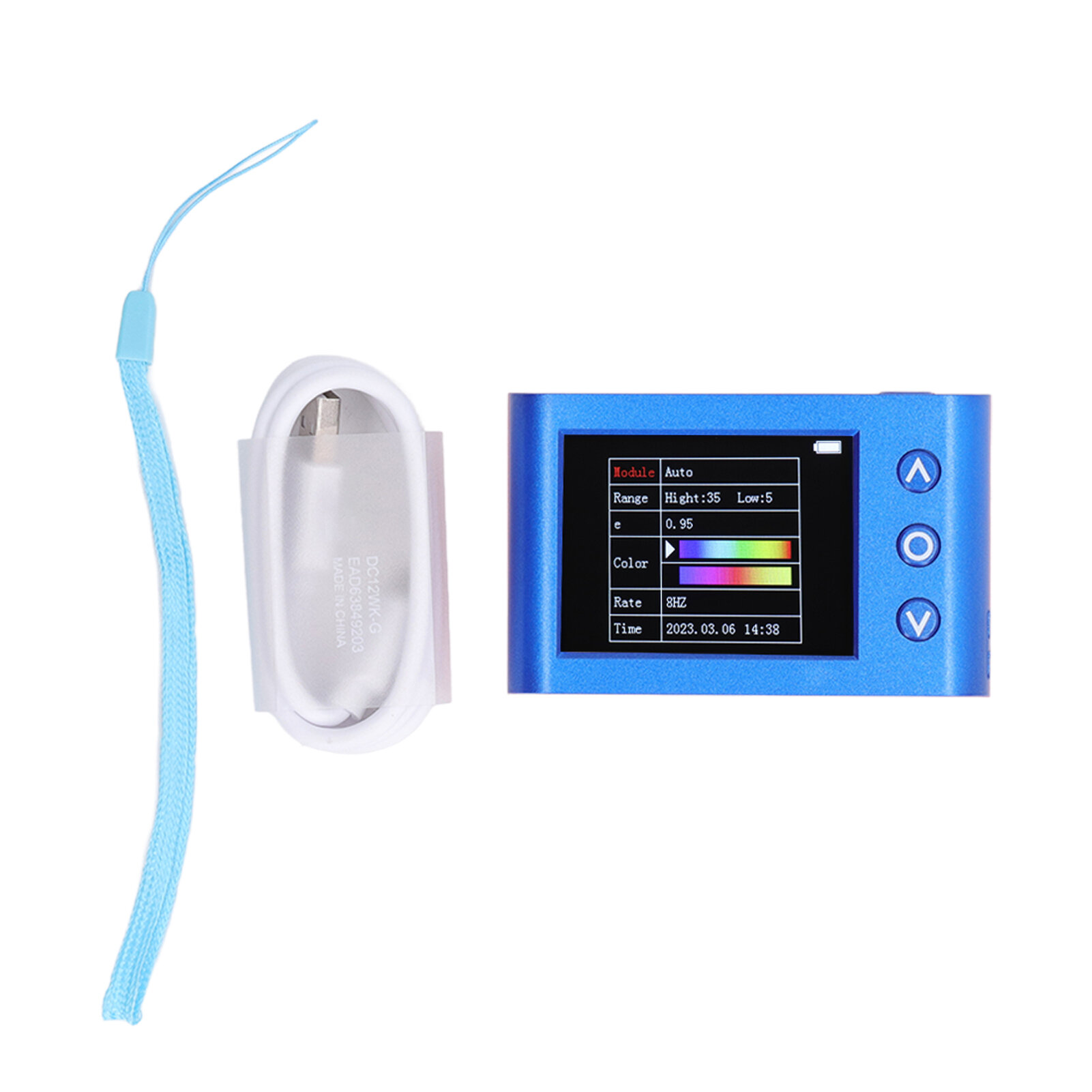 2.4in ЖК -дисплея Инфракрасный тепловая тепловая тепловая обработка 8 Гц интерфейсная интерфейсная интерфейсная камера 320x240