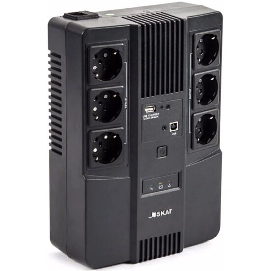 Источник бесперебойного питания Бастион SKAT-UPS 600 AI 600ВА/350Вт