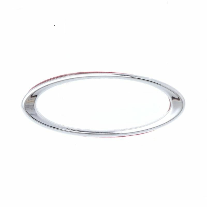 3D Наклейка Логотипа на Руль, Серебро