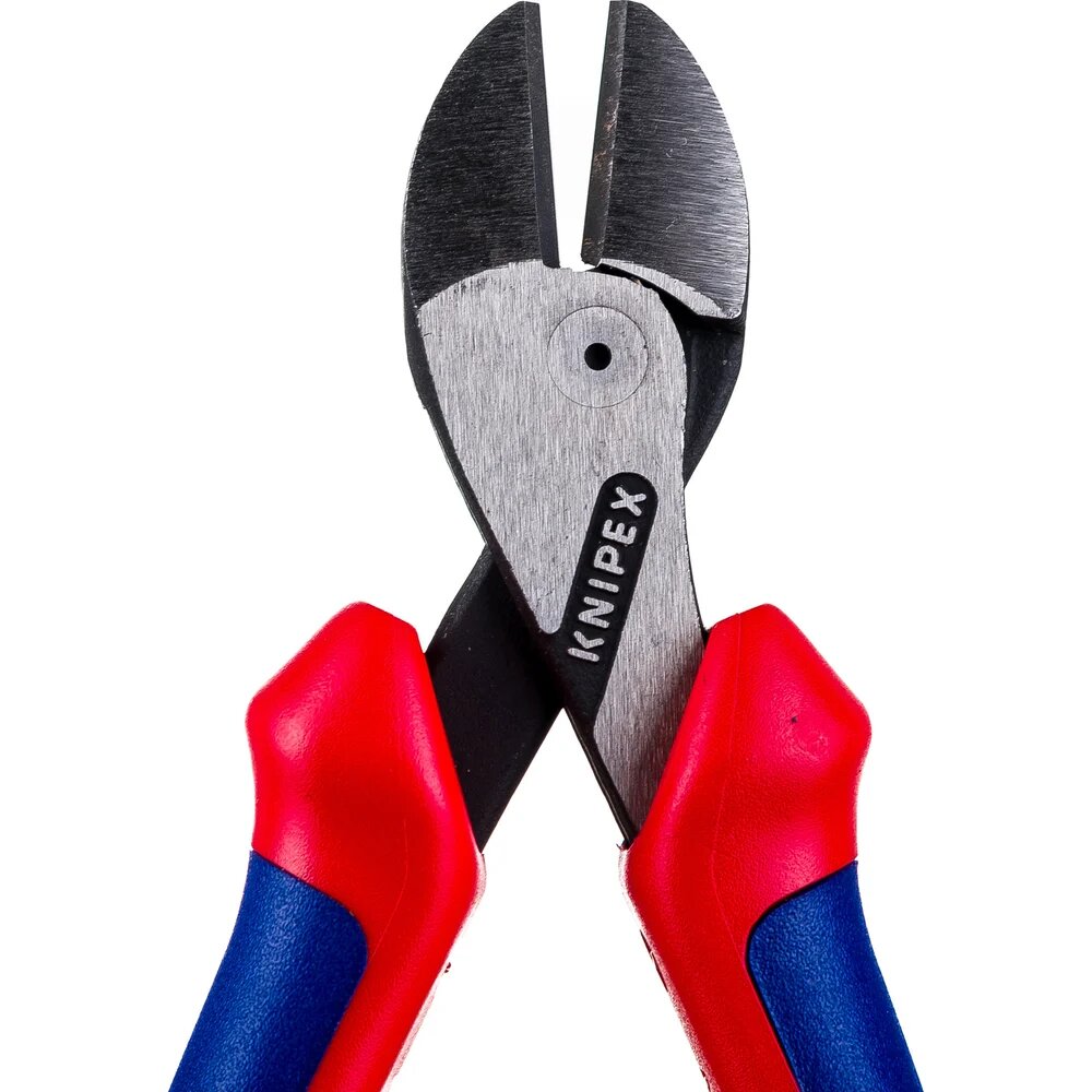 Бокорезы Knipex KN-7302160, CrV, диэлектрические, двухкомпонентные рукоятки, 160 мм — фото 1