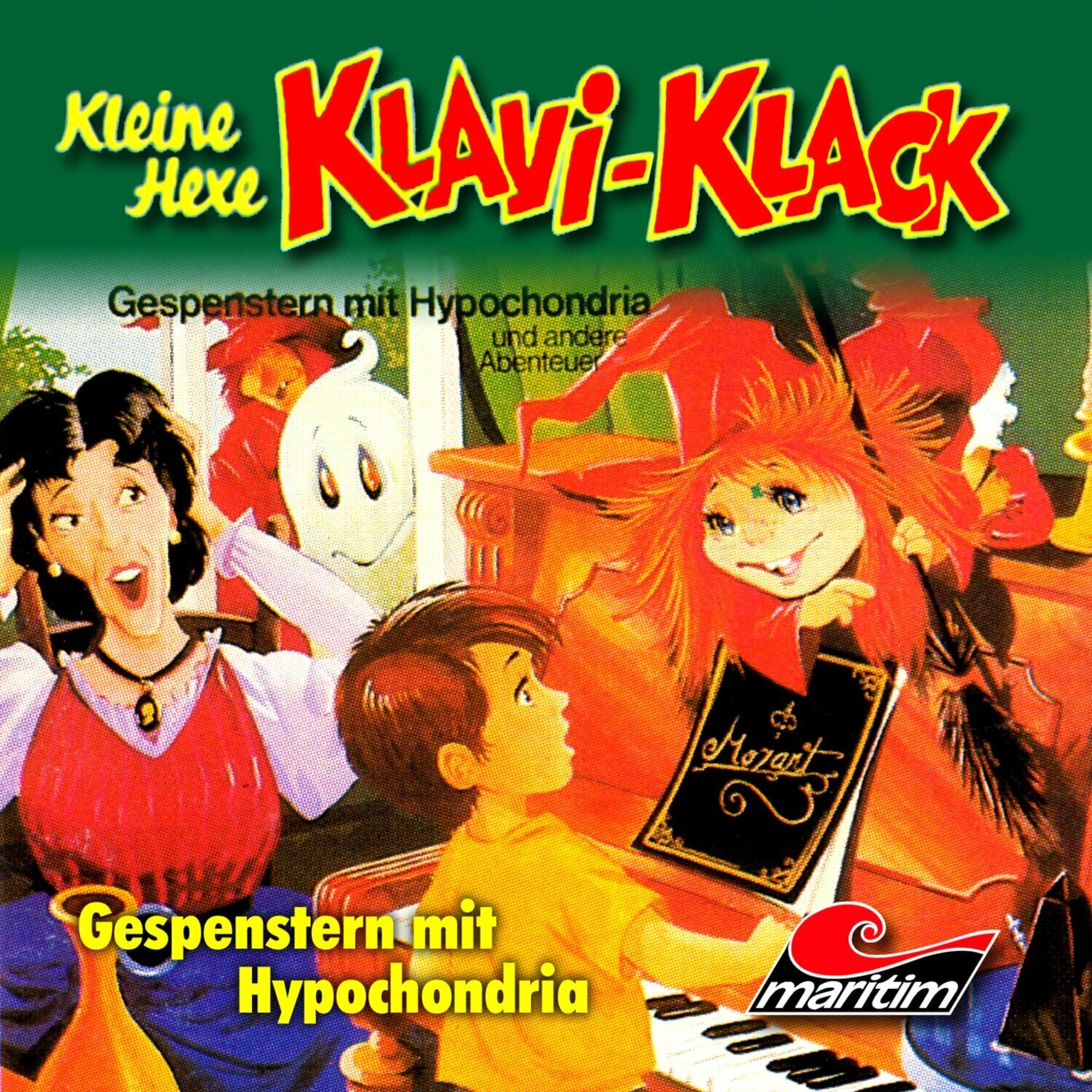 Kleine Hexe Klavi-Klack, Folge 1: Gespenstern mit Hypochondria [Аудиокнига]