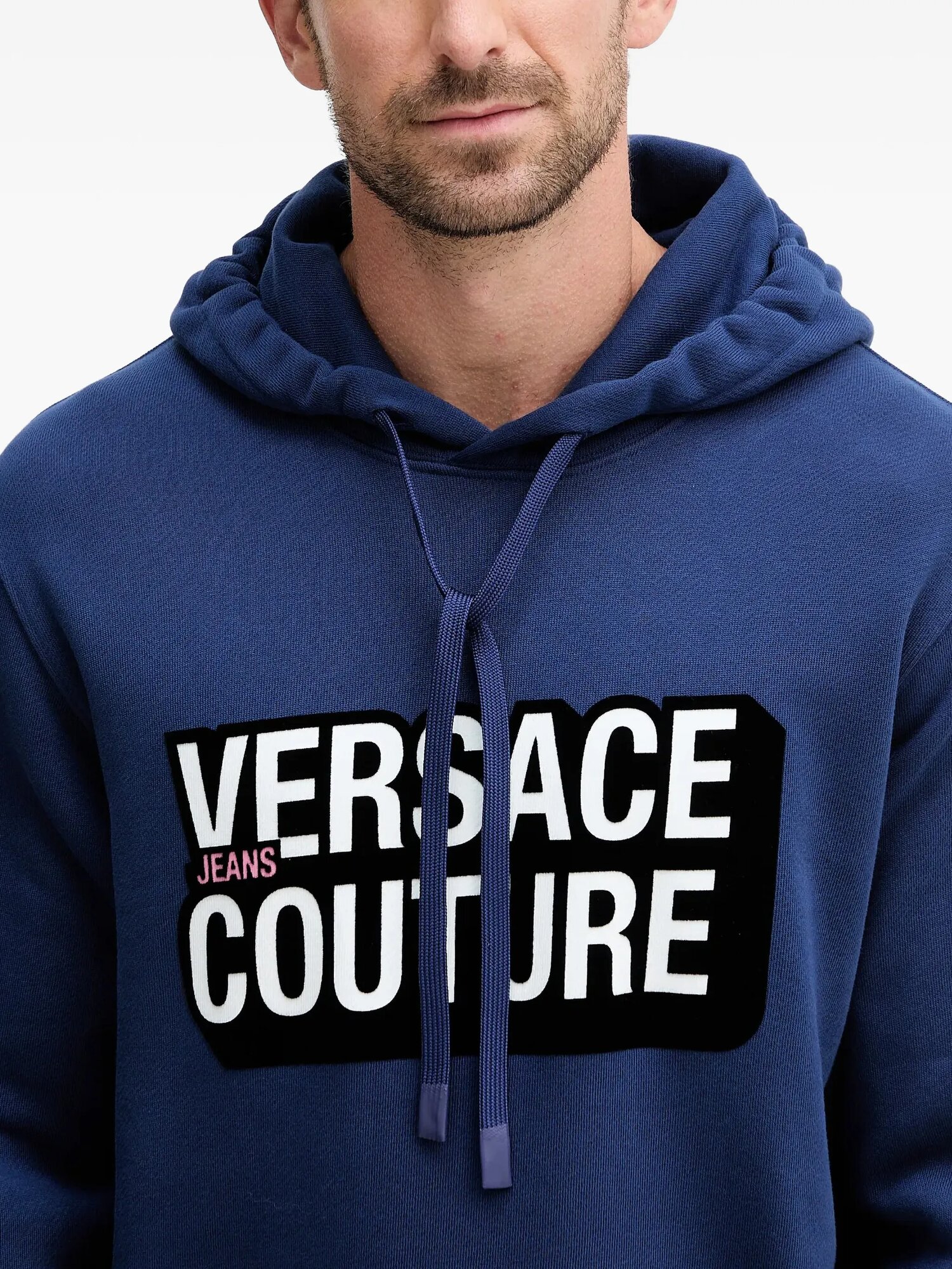 Худи Versace Jeans Couture, размер 48, , blue — фото 1