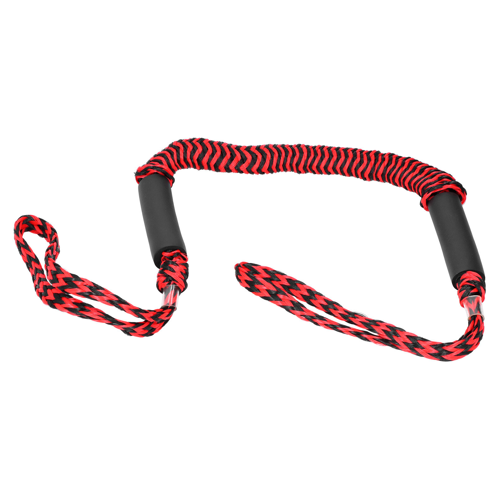 Эластичные швартовые канаты Boat Bungee для лодок с растягивающимся шнуром PE, красный и черный, для причала и морской эксплуатации