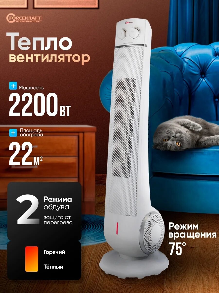 Тепловентилятор обогреватель для дома электрический