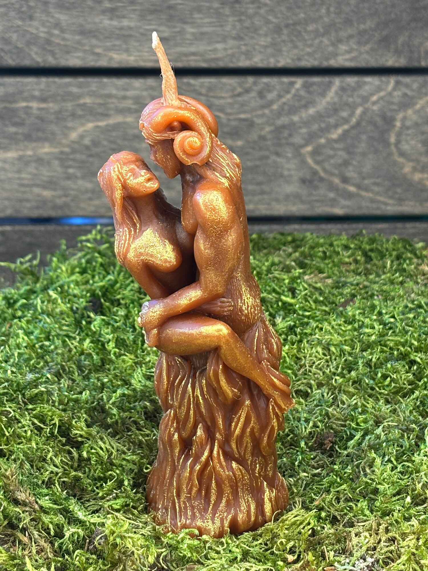 Свеча страсть красная