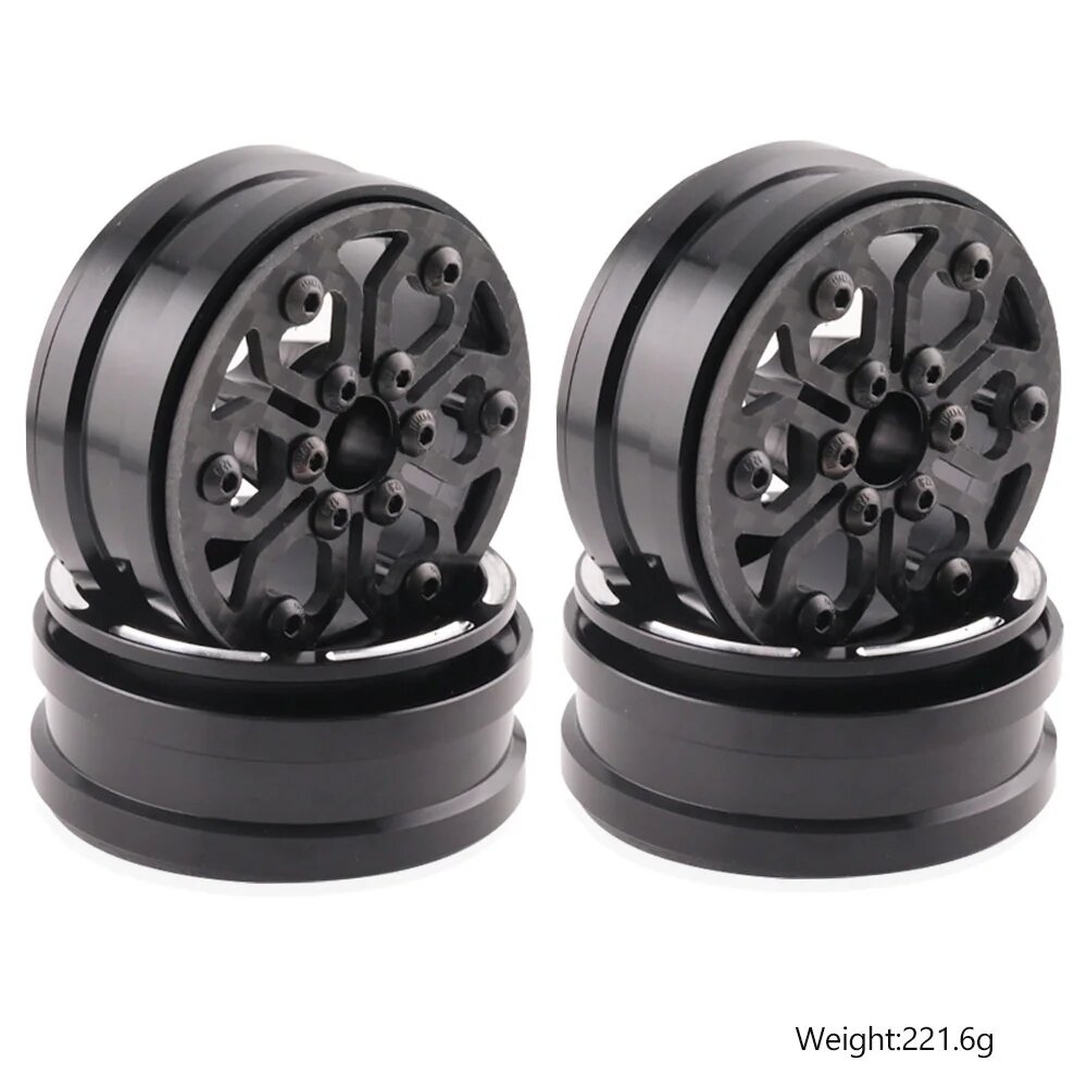 Диски Beadlock 1.9" RC Axial SCX10 TRX4 Capra, A