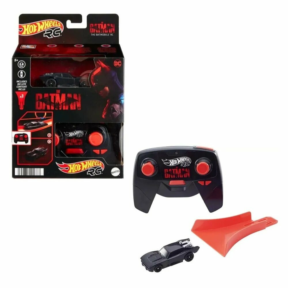 Mattel Hot Wheels, радиоуправляемый автомобиль с дистанционным управлением в масштабе 1:64