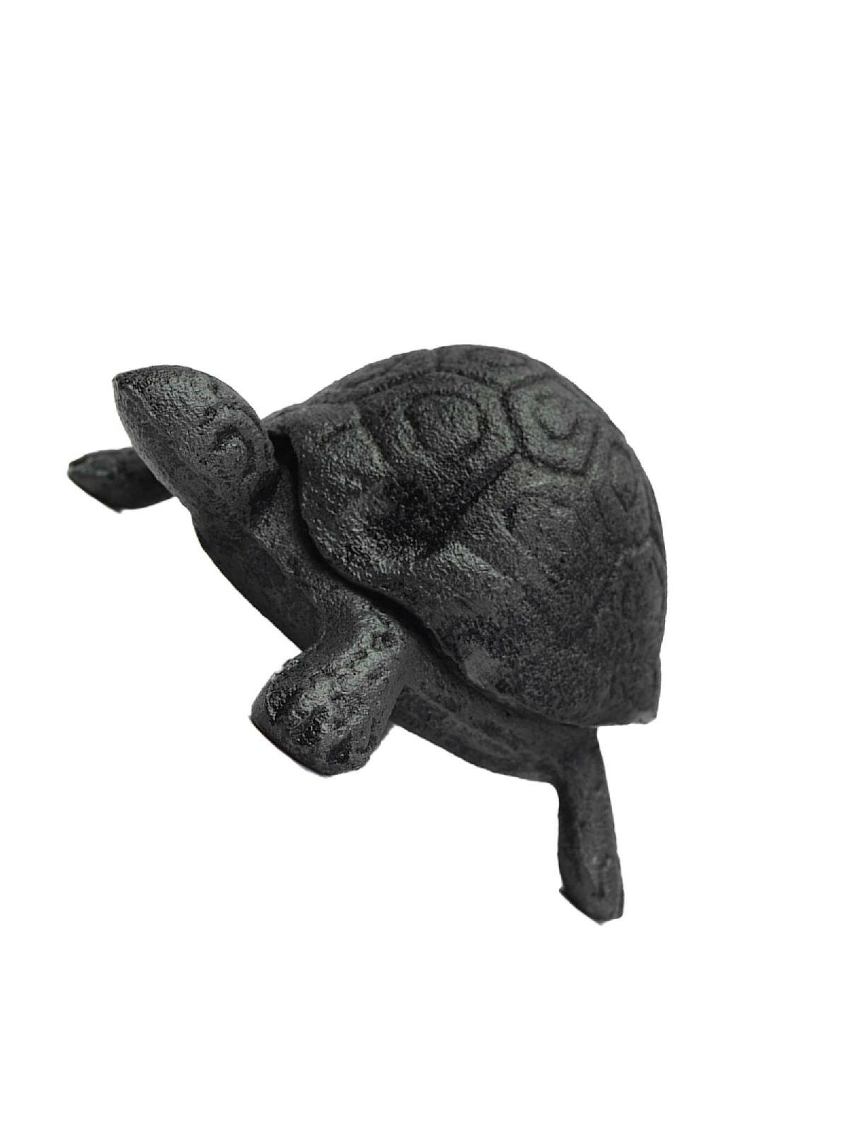 Железные черепахи Запасные держатели ключей для украшения сада Статуэтка черепахи