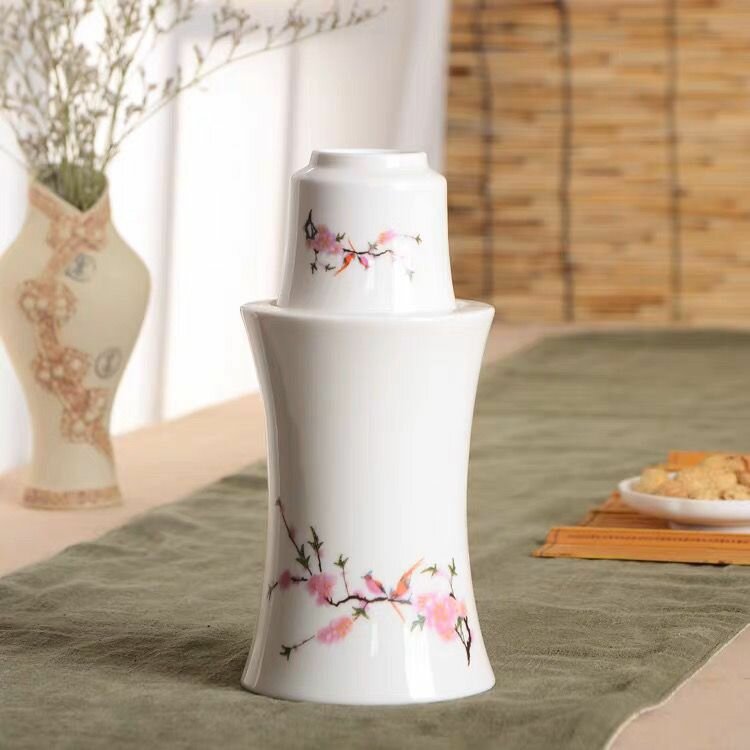 Керамический винный набор с подогревателем вина, винным горшком, винной чашей, подогревателем вина, спиртным стаканом, разделителем вина, подогревателем вина, винной чашей