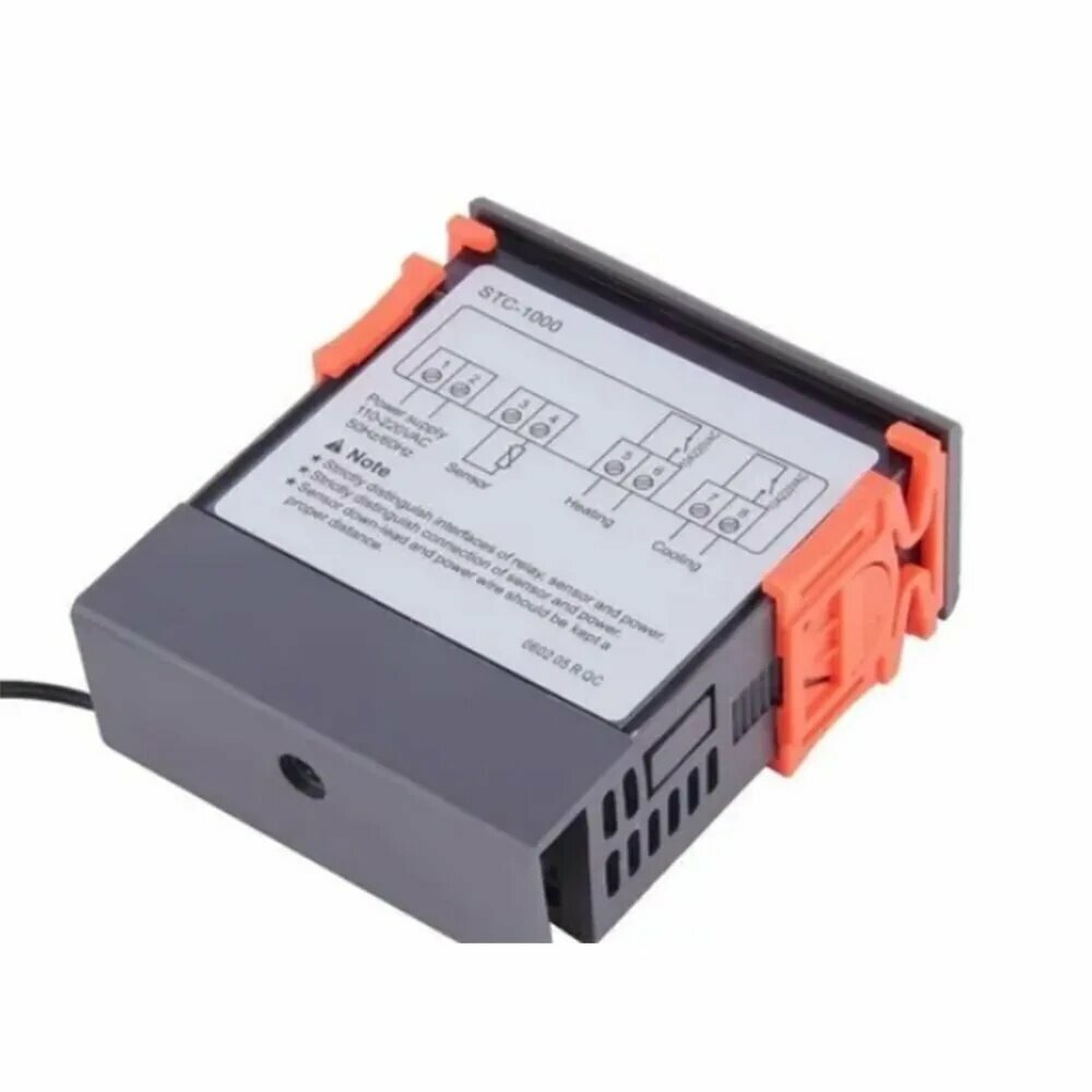 Цифровой термостат STC-1000 220V для аквариума, инкубаторов и морепродуктов с интеллектуальным контролем температуры