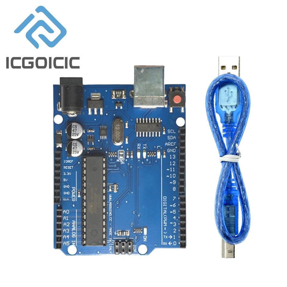 Arduino UNO R3 плата разработки CH340 with CABLE