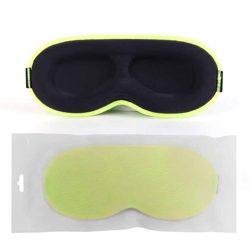 3D маска для глаз, стерео, блокирующая свет, для глубокого сна, не давящая на глаза, для авиационных путешествий, унисекс, маска для защиты глаз из пены с эффектом памяти