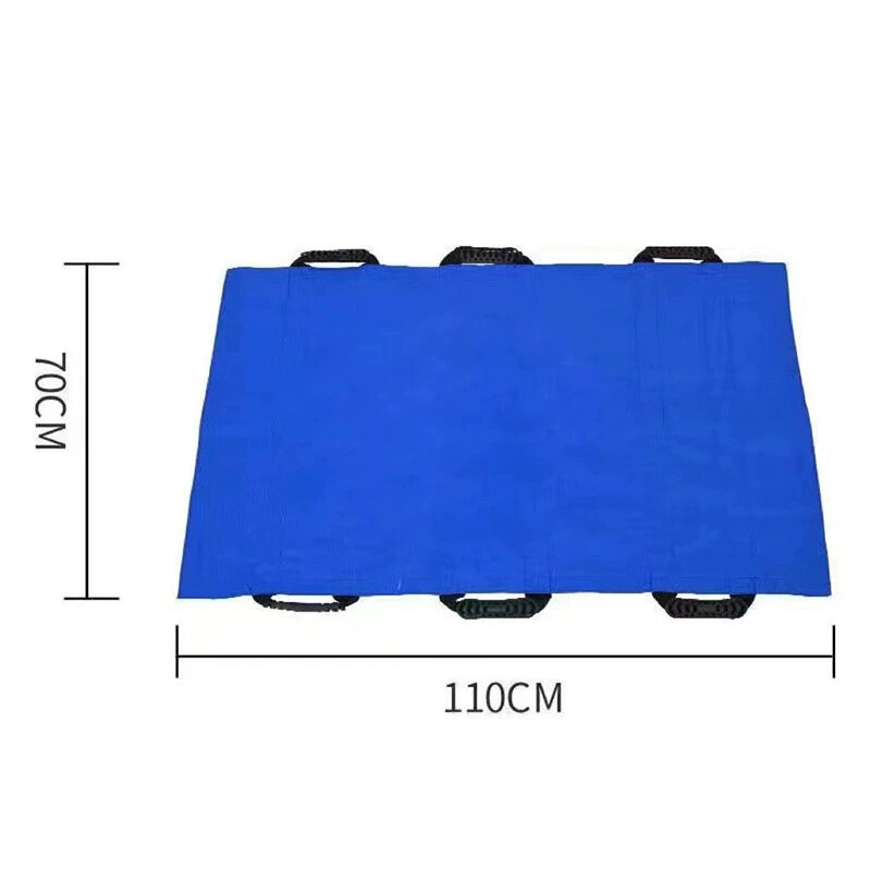 Мягкий подъемник для домашнего использования, портативный и простой, складной для улицы, подъемник для кровати для пожилых, тканевый транспортный и переносной мат для подъема и спуска по лестнице