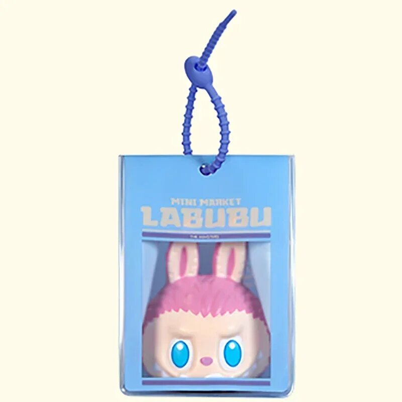 POP MART Labubu Mini Market Milk - брелок