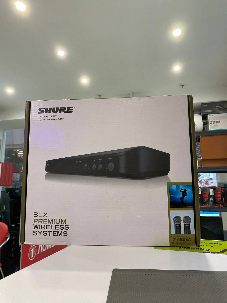 Караоке Радиомикрофоны shure BLX 88
