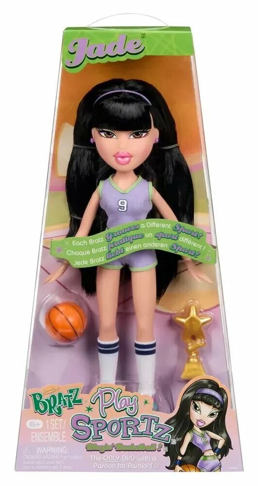 Кукла Bratz Jade Play Sportz Fashion, Красивые куклы и костюмы, Игрушки для девочек